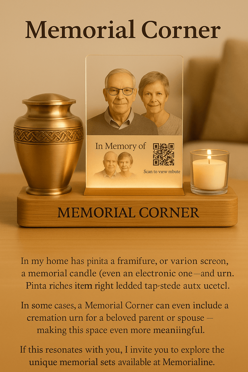 A Sacred Corner of Memory in My Home – Memorialine