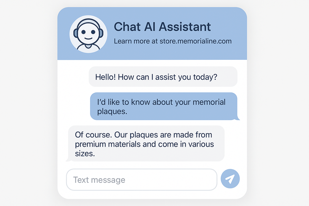 Meet Our AI Shopping Assistant – Memorialine